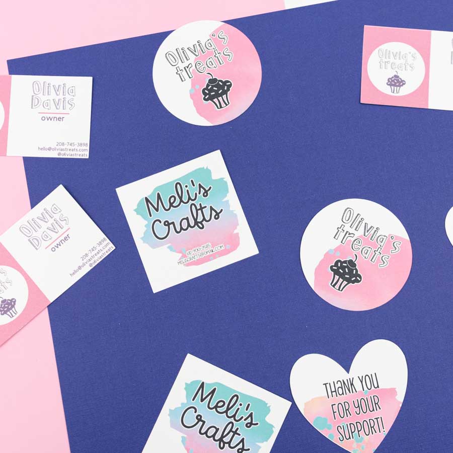 How To Make Business Cards With Your Cricut Free SVG Templates 