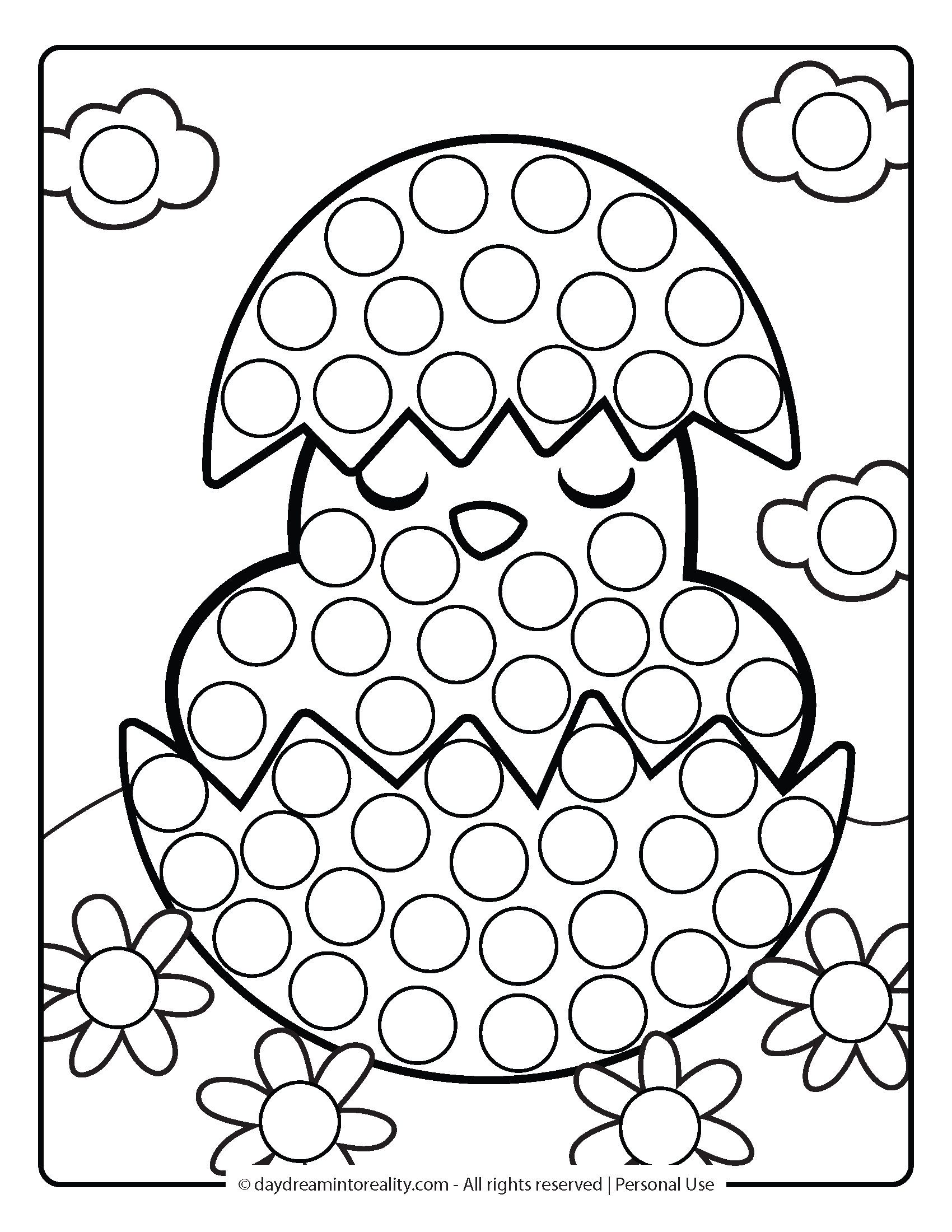 35+ Spring Dot Marker Pages | Free PDF Printables! – Daydream Into Reality