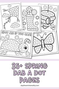 35+ Spring Dot Marker Pages | Free PDF Printables! – Daydream Into Reality